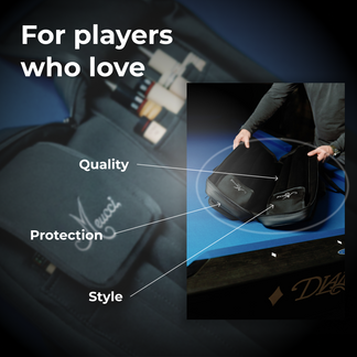 Meucci Dynasty 4X8 Butterfly Pool Cue Case - Meucci Cues